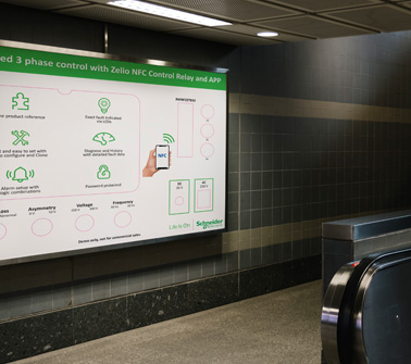 Schneider Electric Display Board - Asdor Digital